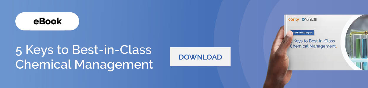 The Key to Chemical Exposure Prevention: Accurate Data - Cority