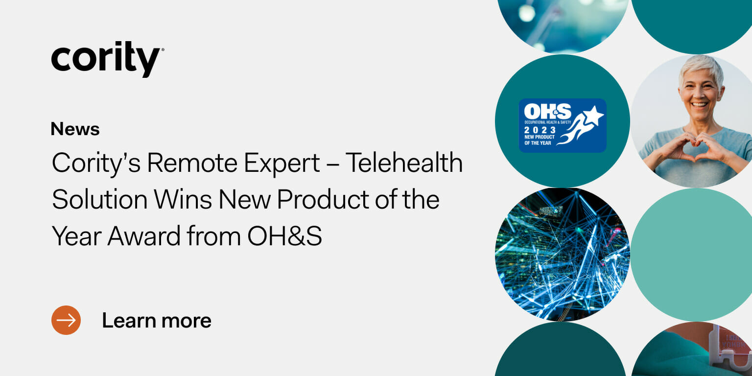 Cority’s Telehealth Solution Wins New Product of the Year Award | Cority